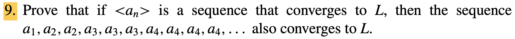 Solved Prove that if an is a sequence that converges to L, | Chegg.com