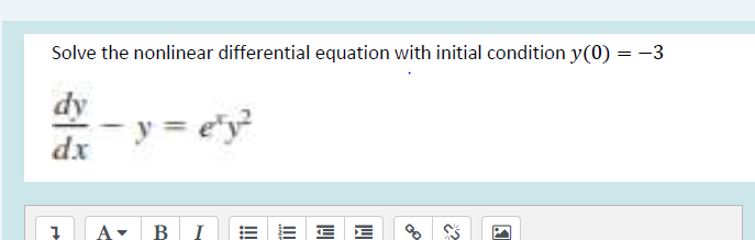 Solved Solve the nonlinear differential equation with | Chegg.com