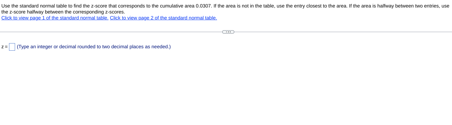 Solved the z-score halfway between the corresponding | Chegg.com