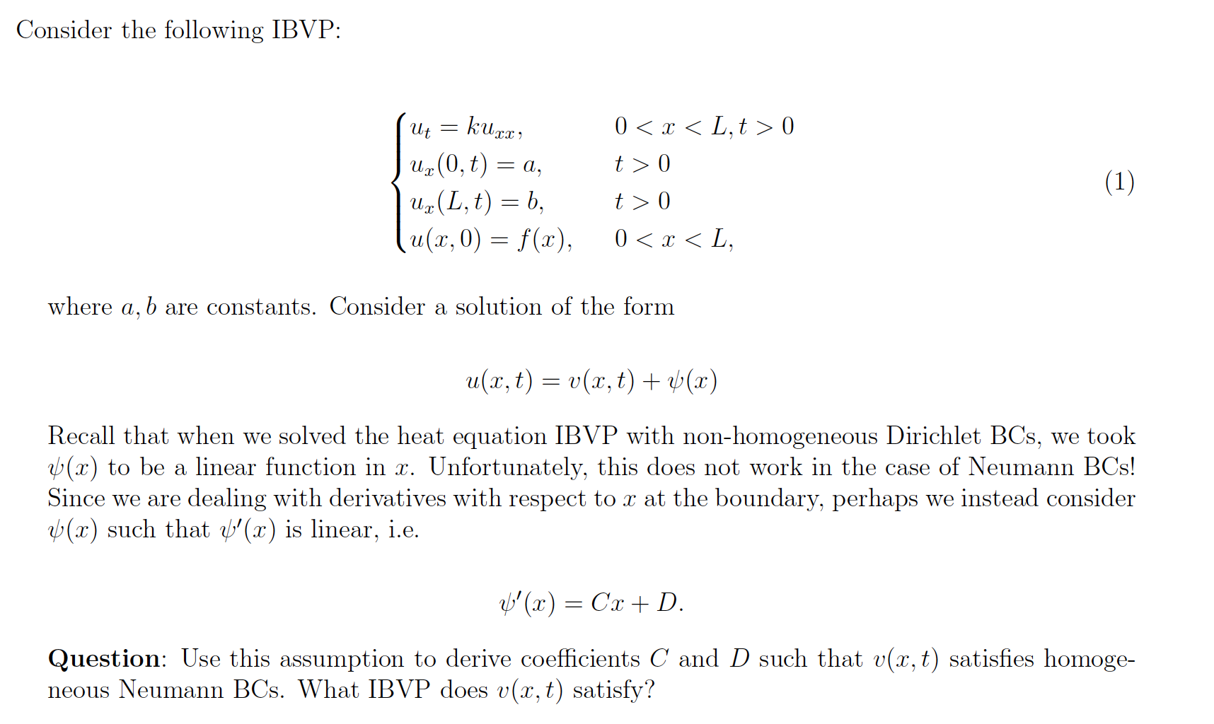 Solved Consider the following | Chegg.com