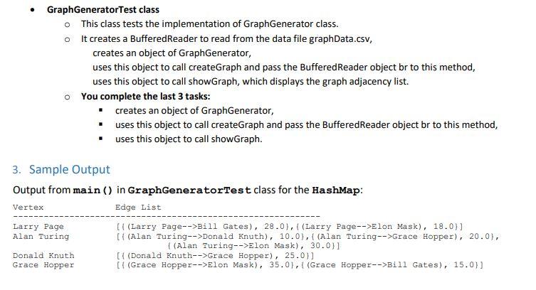 You are to complete the application that reads the | Chegg.com