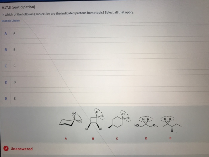 Solved H17.8 In which of the following | Chegg.com
