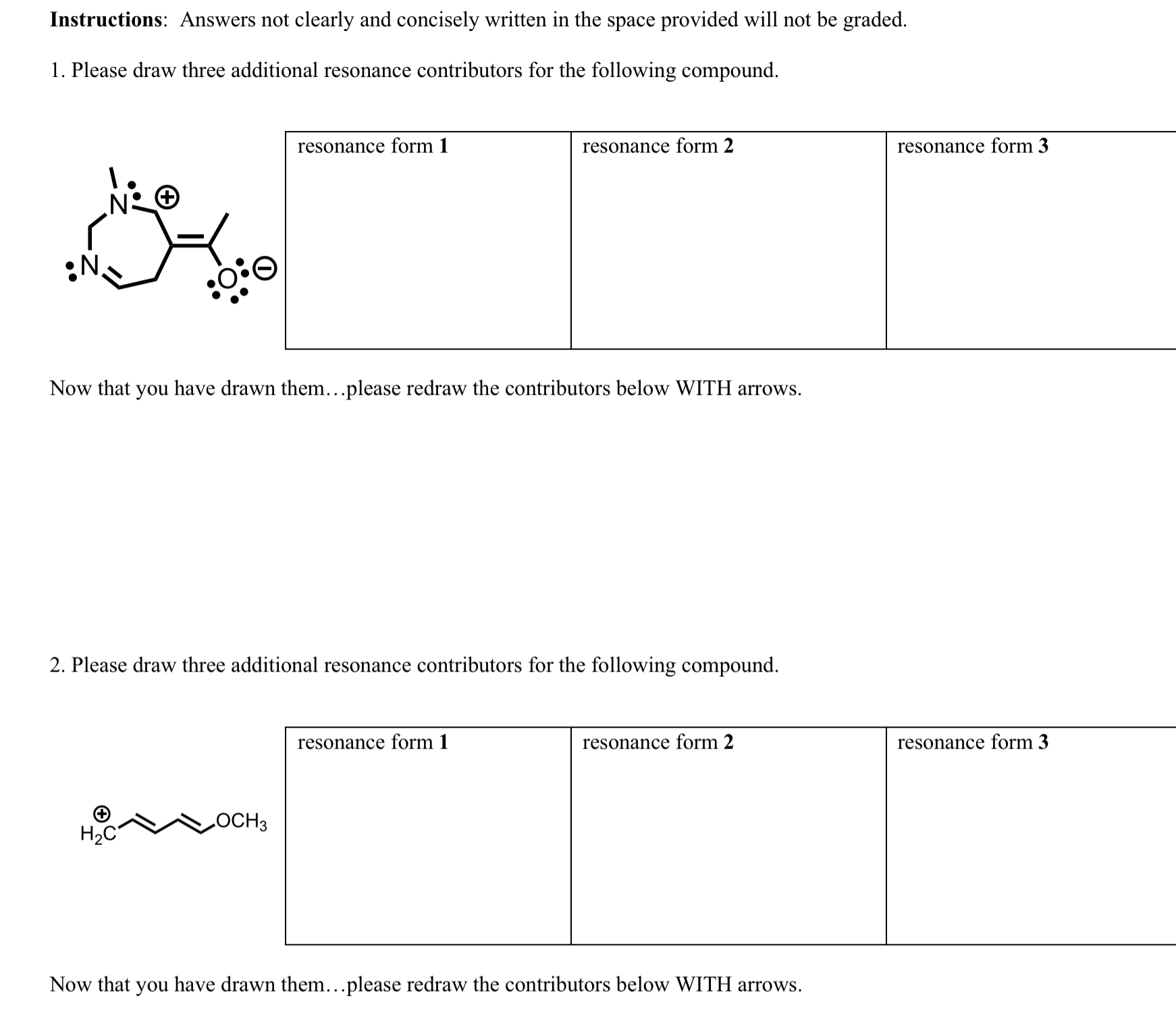 Solved Instructions: Answers not clearly and concisely | Chegg.com