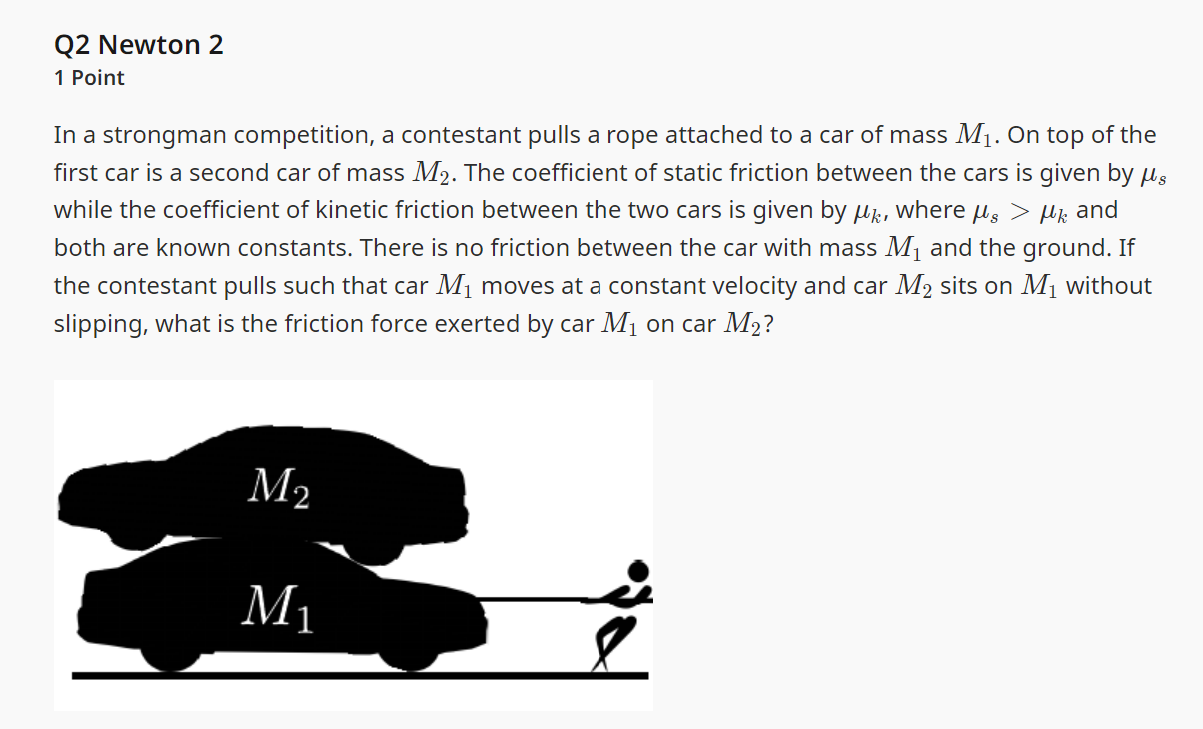 Solved In a strongman competition, a contestant pulls a rope | Chegg.com