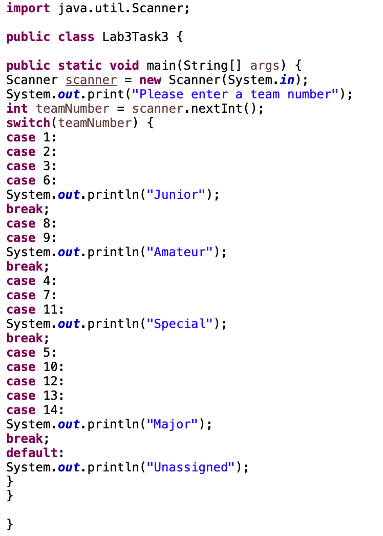Solved CODE - FOR - PROGRAMME-OF-LAB3 – TASK3 Task 1: | Chegg.com