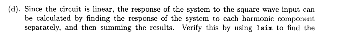 Solved Using Matlab Signals And Systems Textbook Computer