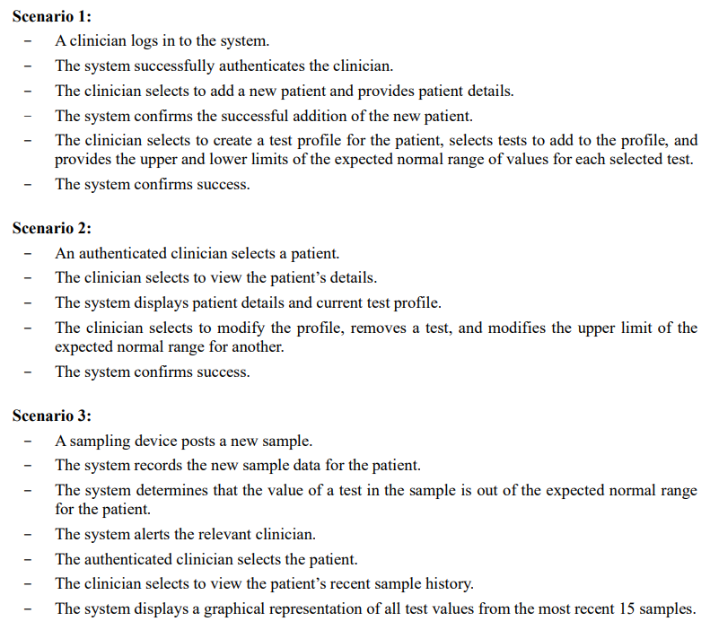 Solved You will implement the rCare backend in Python on | Chegg.com