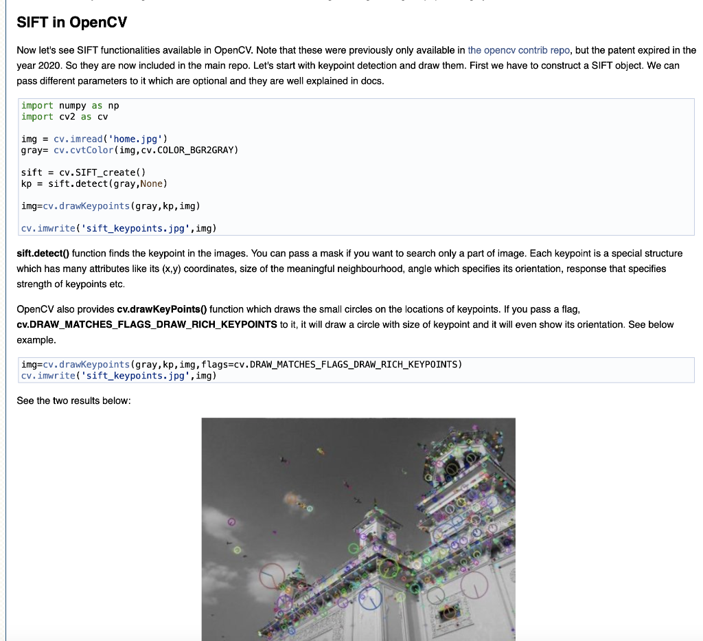 This assignment requires you to implement SIFT method | Chegg.com