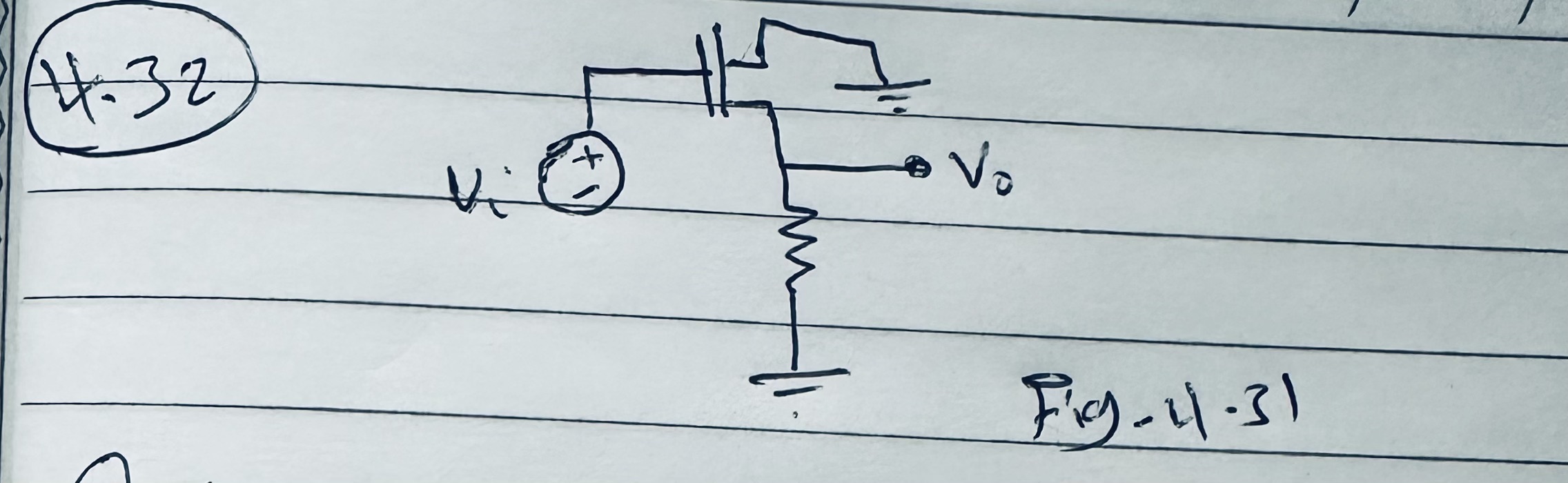 Solved Consider the source-follower circuit in Figure P4.31. | Chegg.com