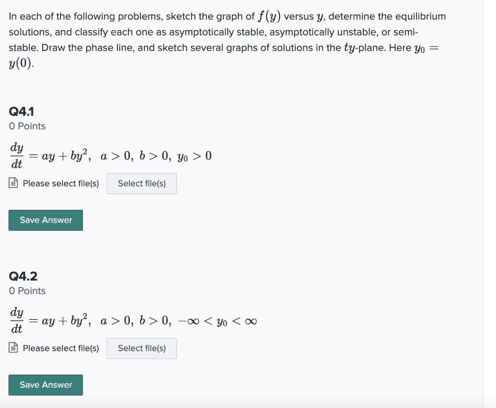 Solved In each of the following problems, sketch the graph | Chegg.com