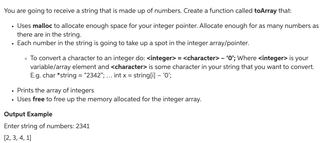 Solved You are going to receive a string that is made up of | Chegg.com