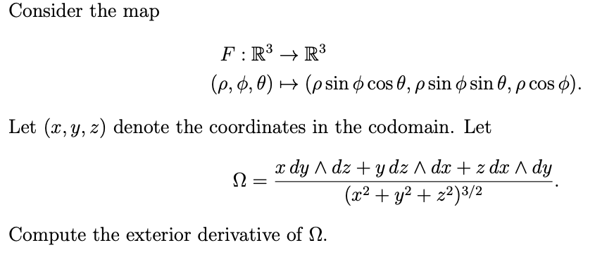 Solved Consider the map | Chegg.com