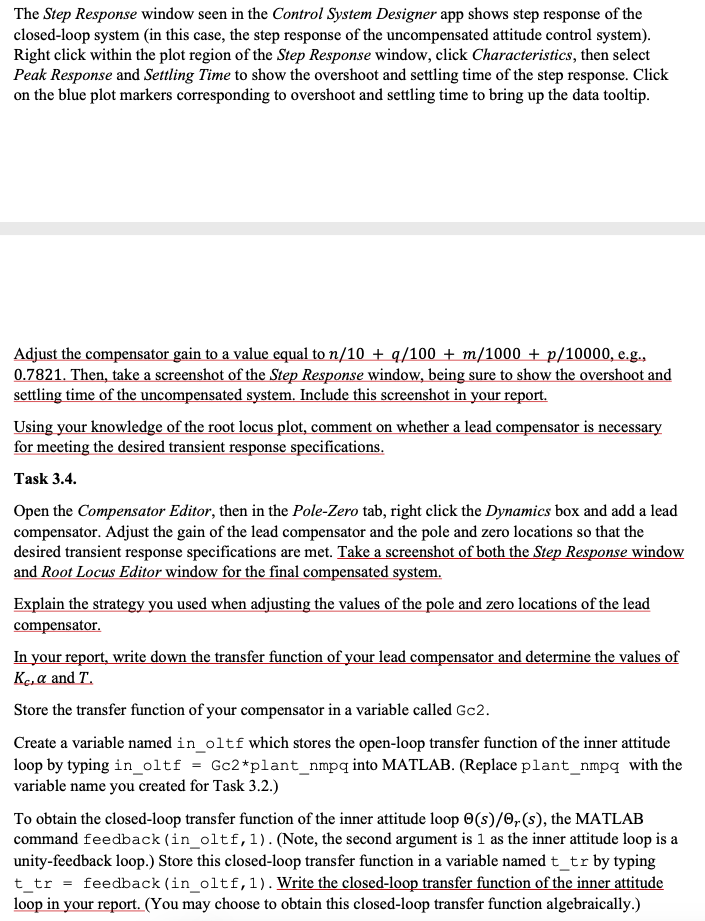 Tasks In your report, you must include all necessary | Chegg.com