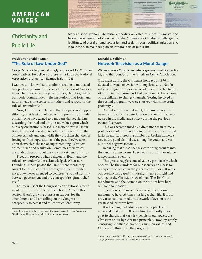 QUESTIONS FOR ANALYSIS 1. Compare the Ronald Reagan | Chegg.com