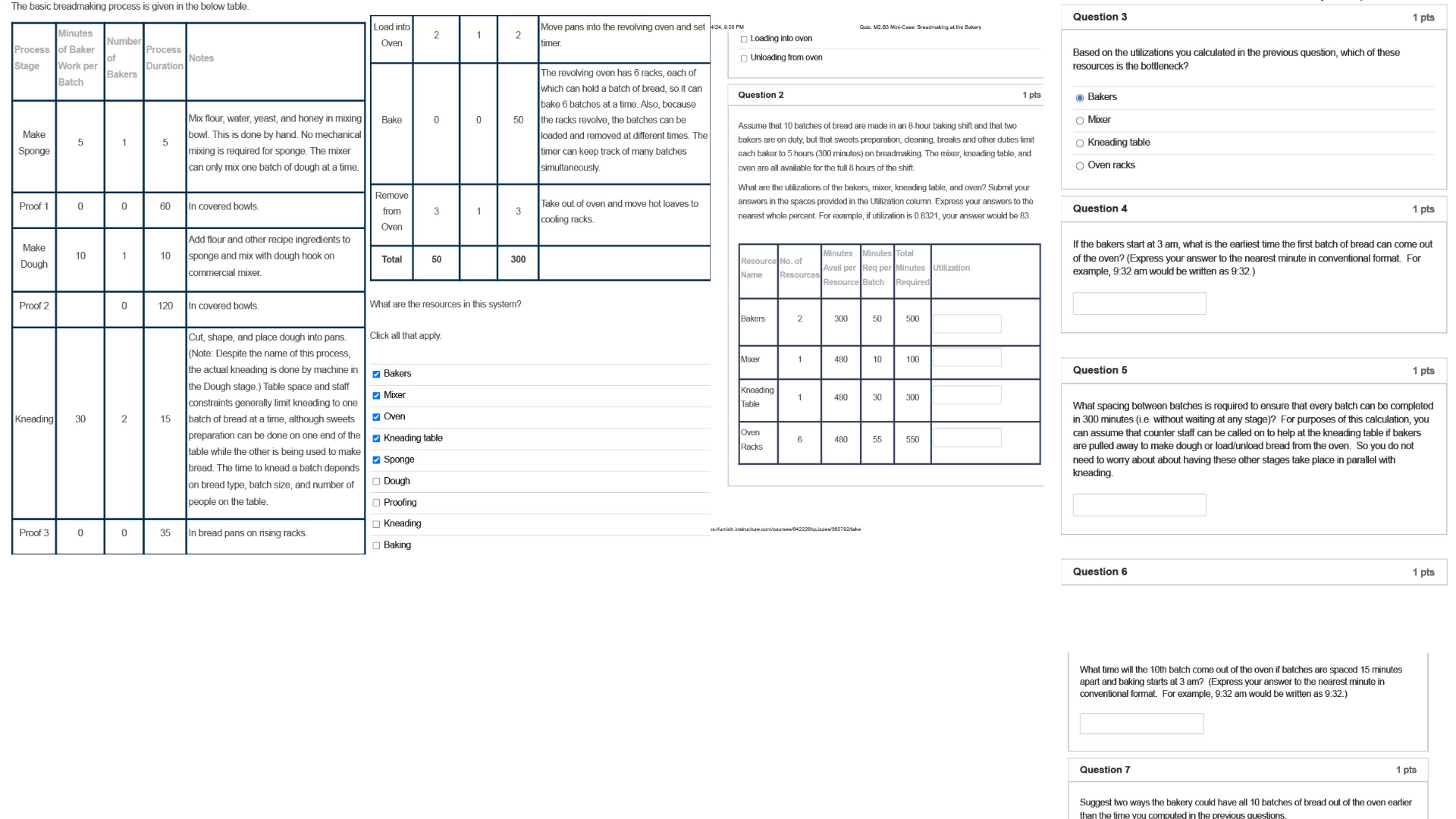 Solved multi part question | Chegg.com