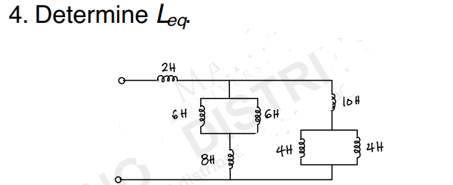 Solved 4. Determine Leq. | Chegg.com
