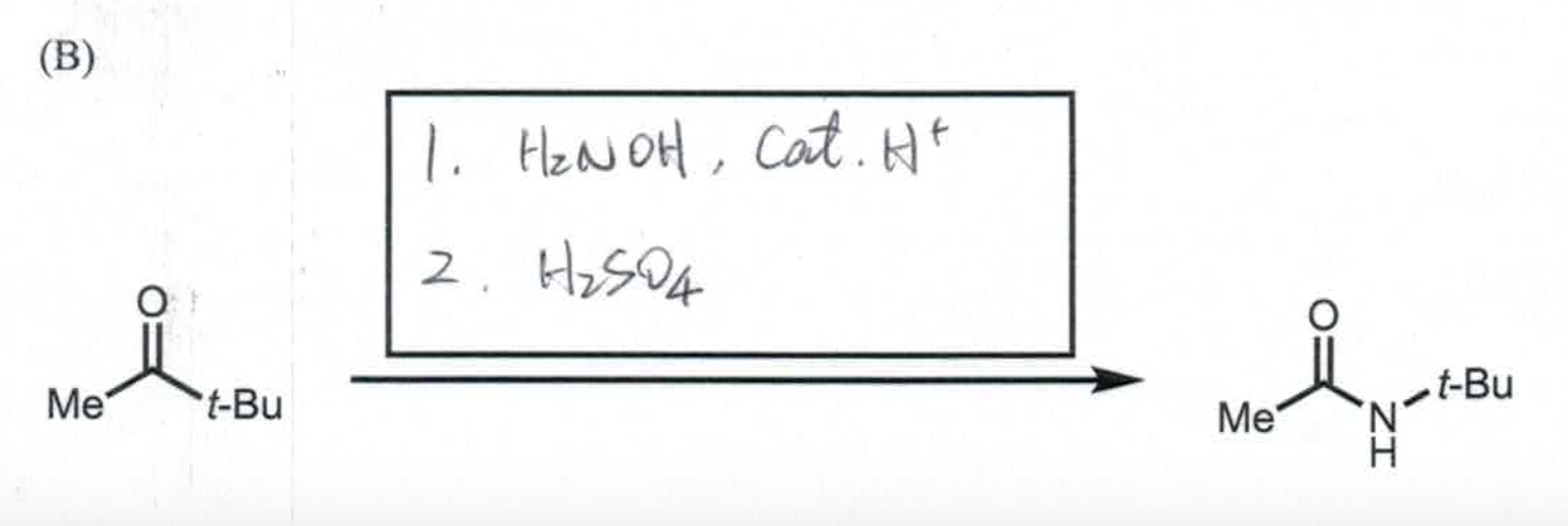 Solved Please show the mechanism for this reaction. The | Chegg.com