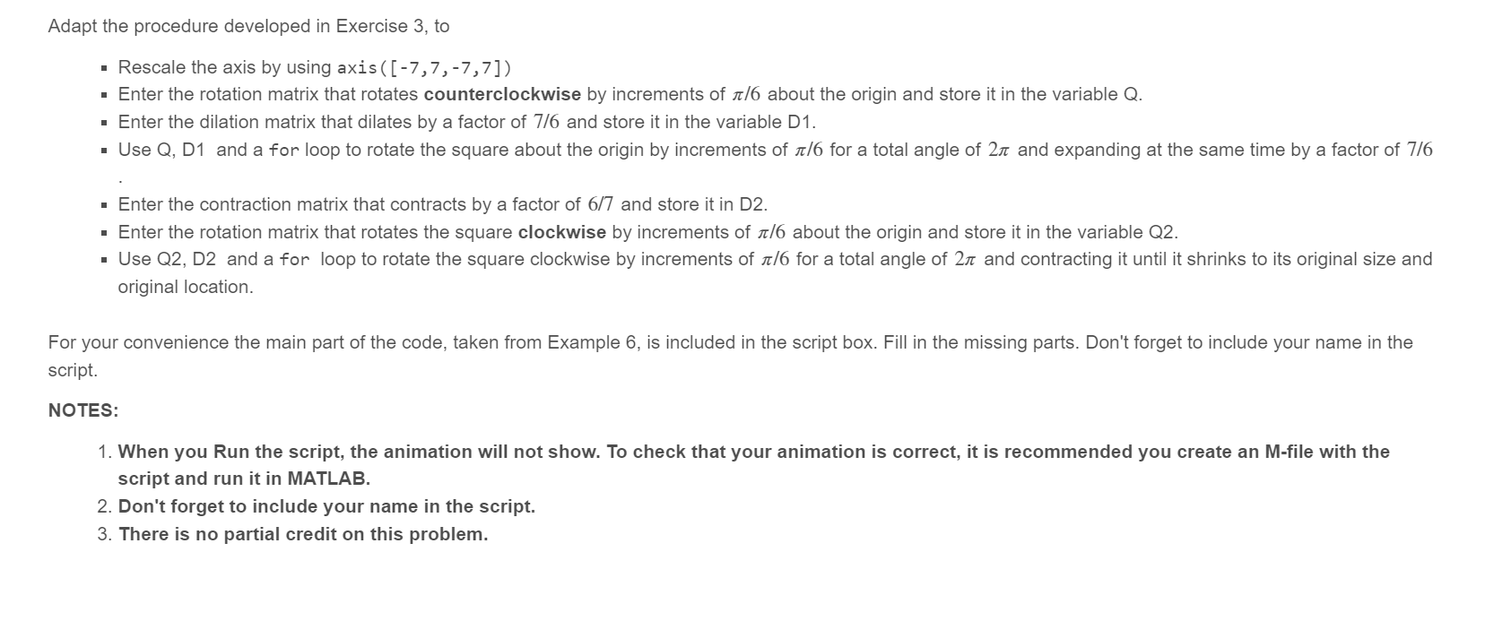 Solved Adapt the procedure developed in Exercise 3, to - | Chegg.com