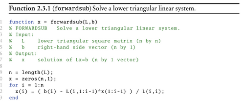 Solved 2.3.2. Solve the following triangular systems by | Chegg.com