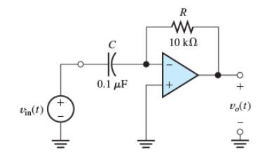 Solved Derive the transfer function for the integrator of | Chegg.com