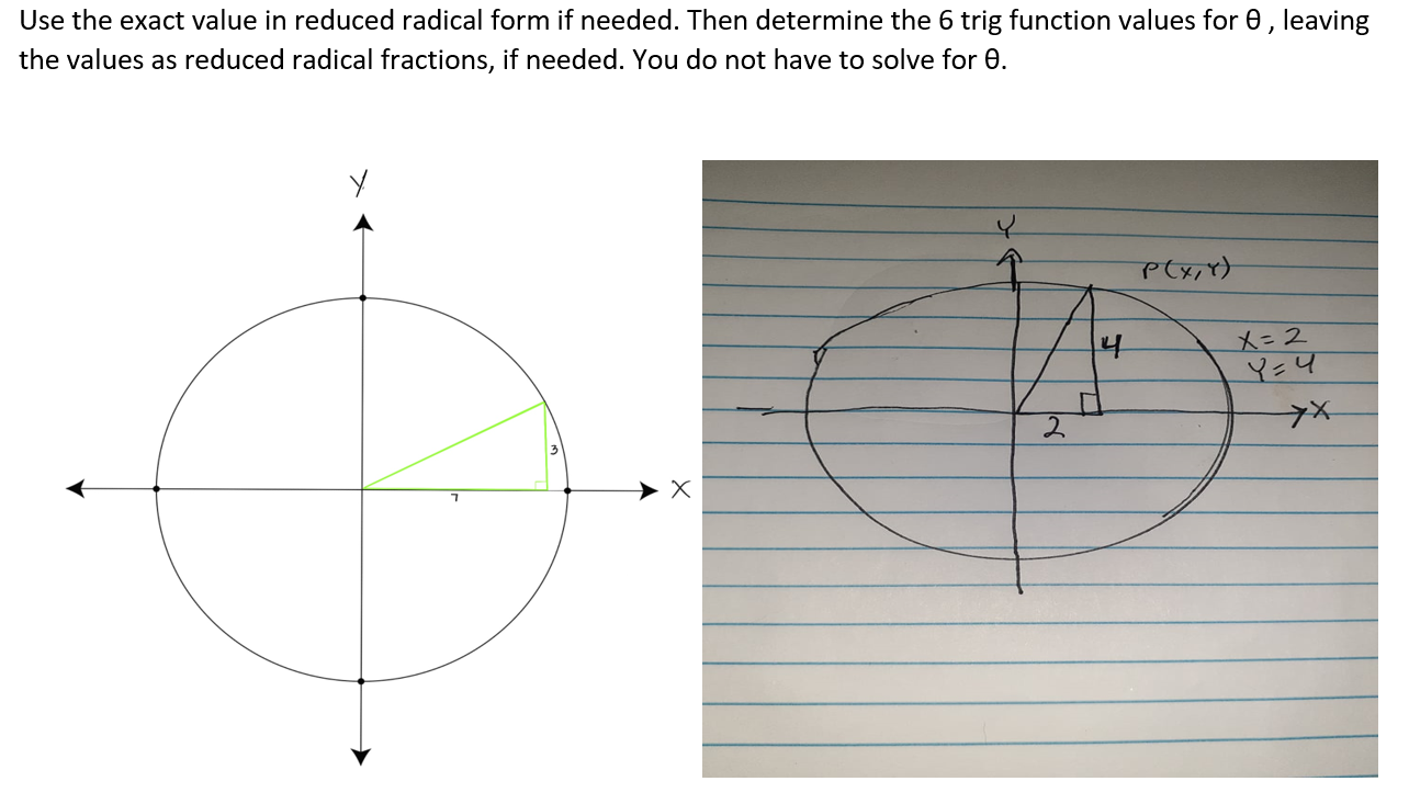 Solved Use The Exact Value In Reduced Radical Form If Chegg