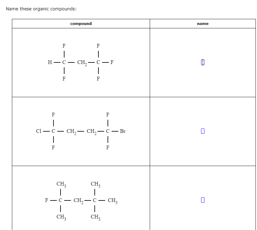 Solved Name these organic compounds:1How many geometric and | Chegg.com