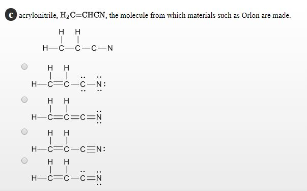 Solved Draw a Lewis structure for each of the folowing | Chegg.com