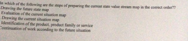 Solved In which of the following are the steps of preparing | Chegg.com