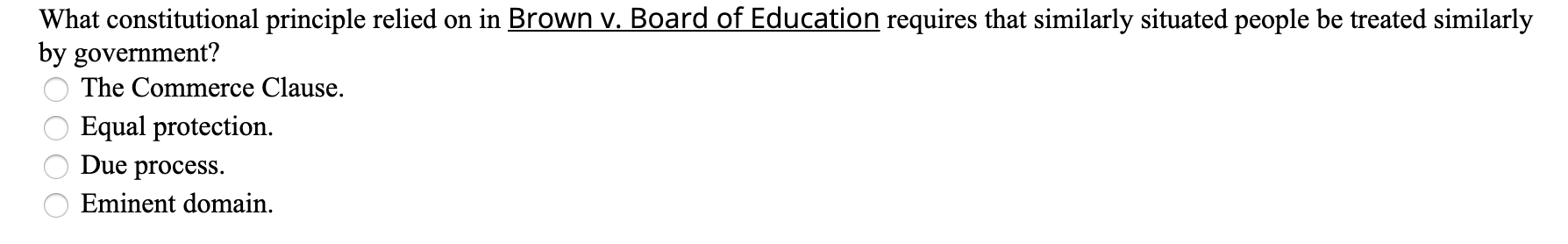 Solved Which of the following is an example of using a long | Chegg.com