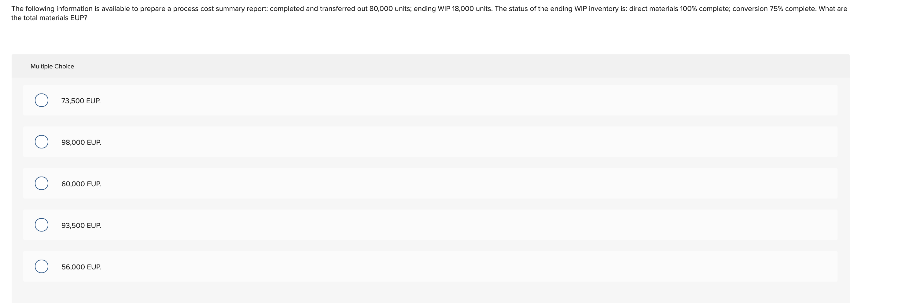 Solved The following information is available to prepare a | Chegg.com