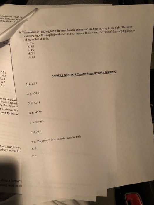 Solved Practice Problems PHY 211 (General Physies I) 1. A | Chegg.com
