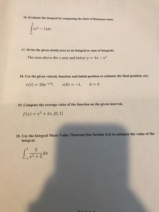 Solved 4. Find the function f(x) satisfying the given | Chegg.com