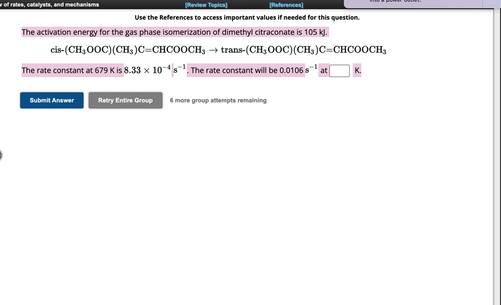 Solved cis- (CH3OOC)(CH3)C=CHCOOCH3→ trans- | Chegg.com
