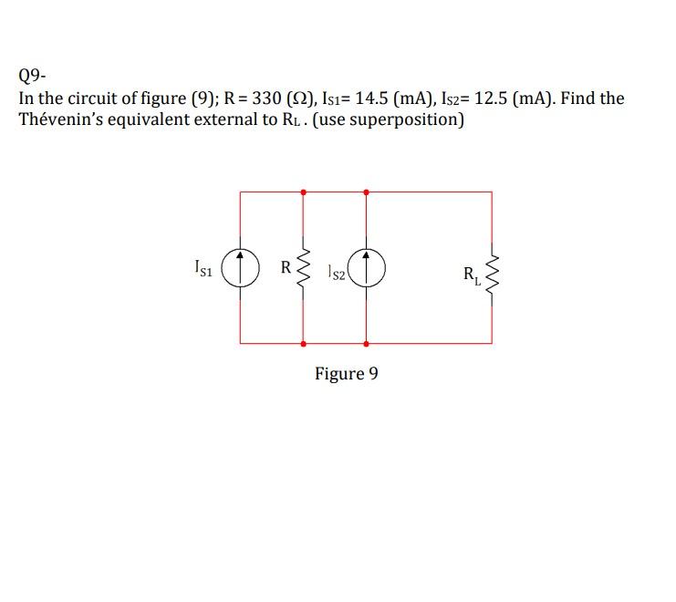 Solved Q1- In the circuit of figure (1); | Chegg.com