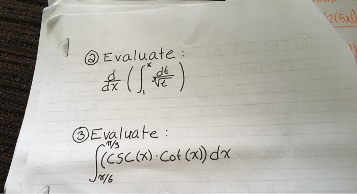 Solved Evaluate: d/dx (integral_1^d dt/^3 Squareroot t | Chegg.com