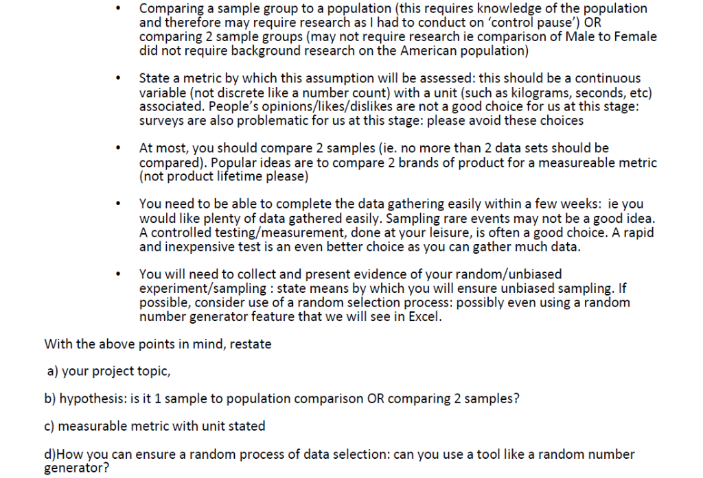 Solved Comparing a sample group to a population (this | Chegg.com