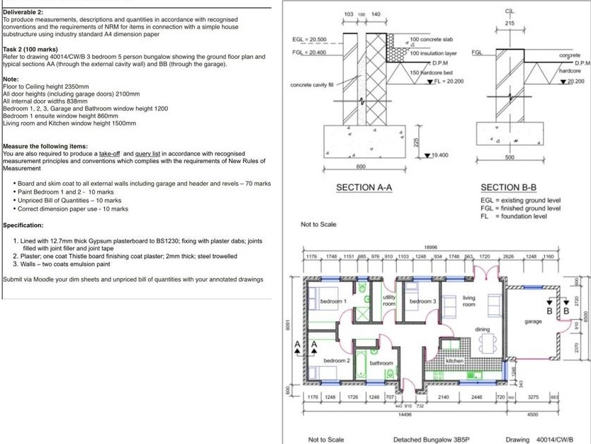 103 140 야 215 EGL - 20.500 100 concrete slab FGL 20 | Chegg.com