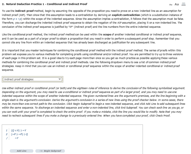 Solved 2. Natural Deduction Practice 1 Conditional and | Chegg.com Solved 2. Natural Deduction Practice 1 Conditional and | Chegg.com