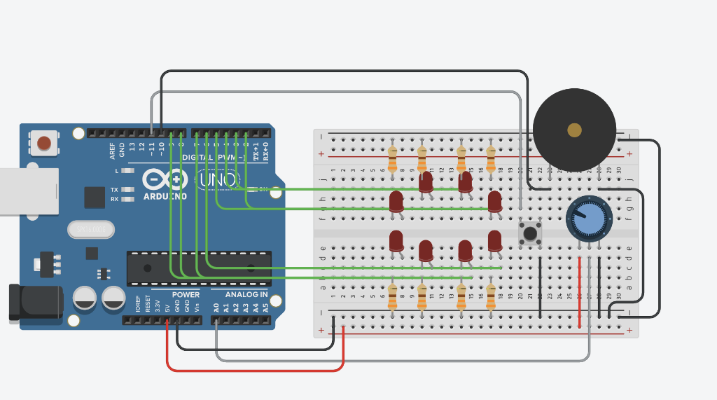 Solved Please help Fixing code Tinkercad I need the code to | Chegg.com