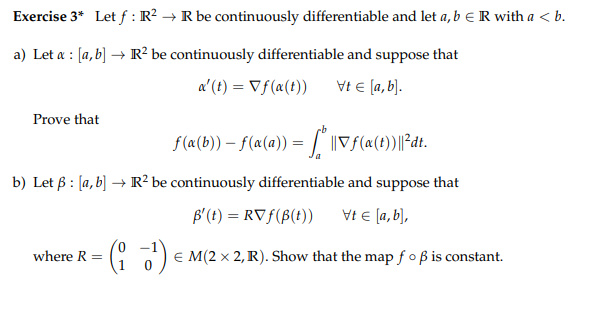 Solved Exercise 3* Let f: R2 + R be continuously | Chegg.com Solved Exercise 3* Let f: R2 + R be continuously | Chegg.com