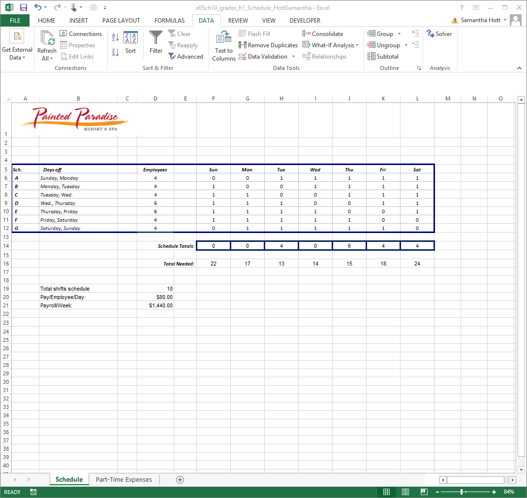 Start Excel. Open the downloaded spreadsheet | Chegg.com