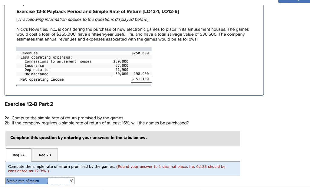 Exercise 12-5 Preference Ranking [LO12-5] Information | Chegg.com