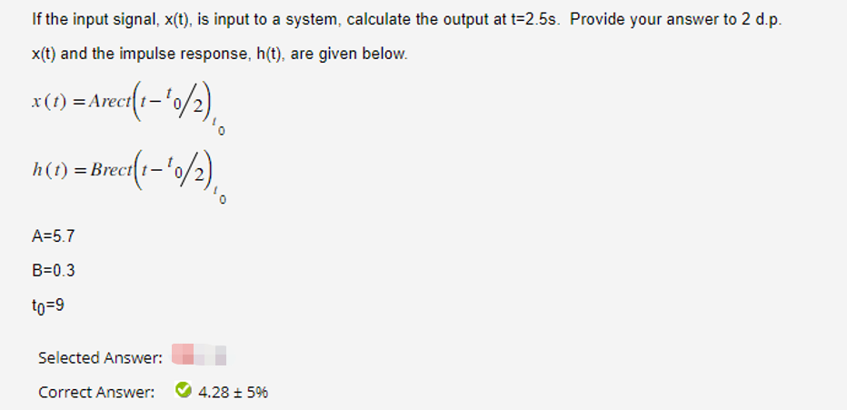 Solved If the input signal, x(t), is input to a system, | Chegg.com