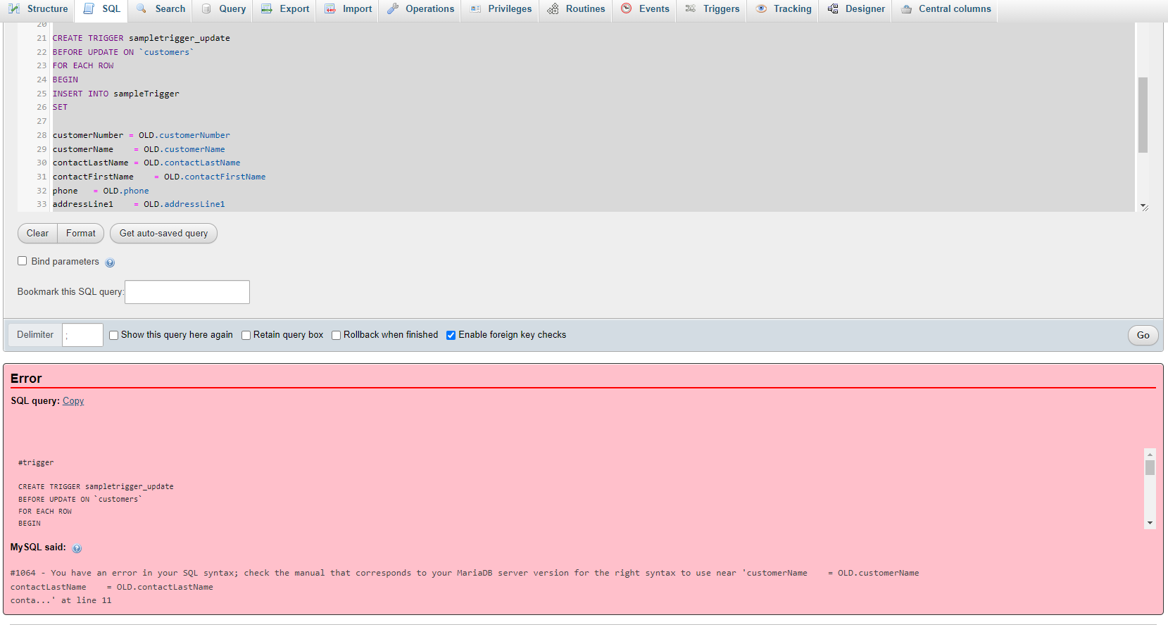 Solved In the Classic Models database, create a trigger on | Chegg.com