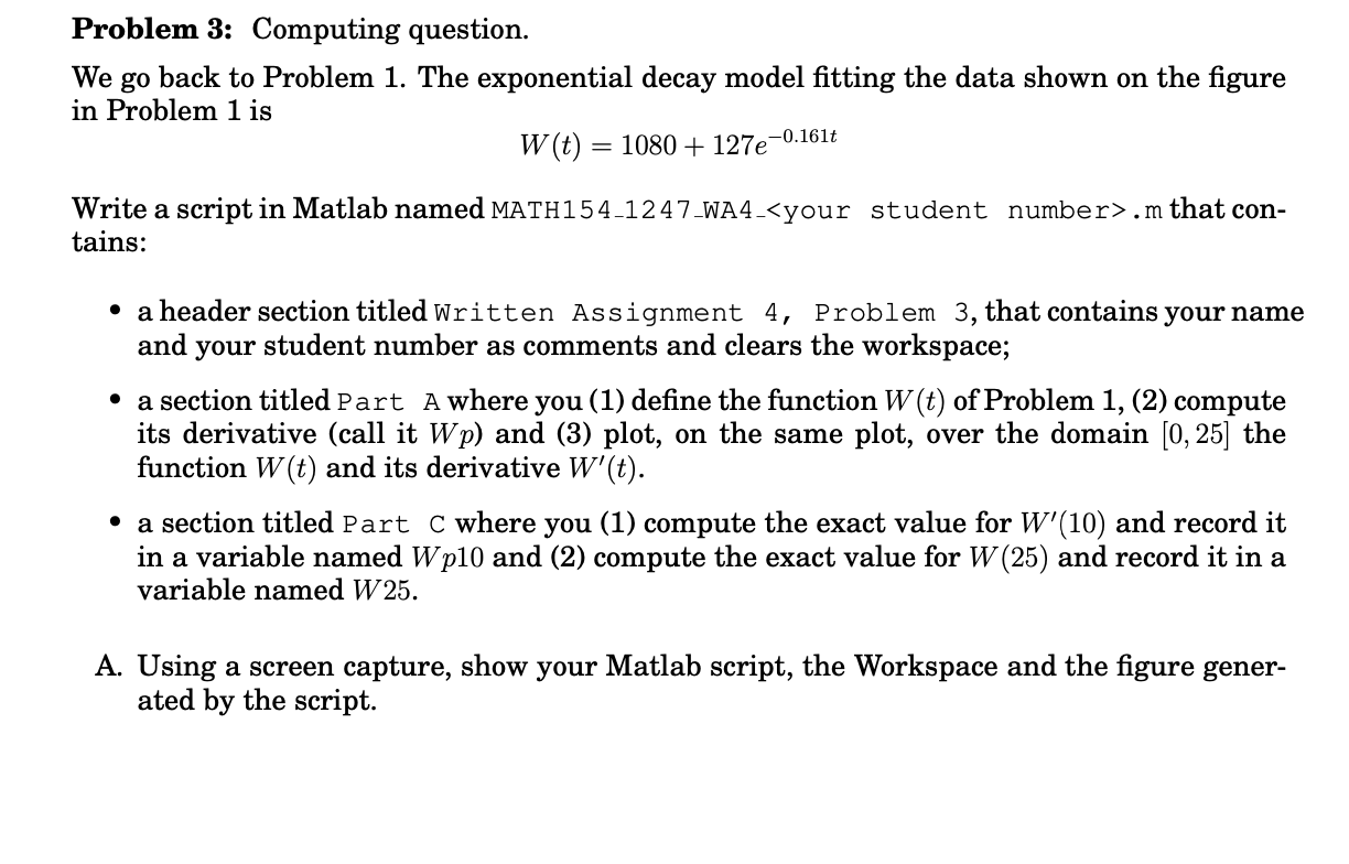 Solved Problem 3: Computing question.We go ﻿back to ﻿Problem | Chegg.com