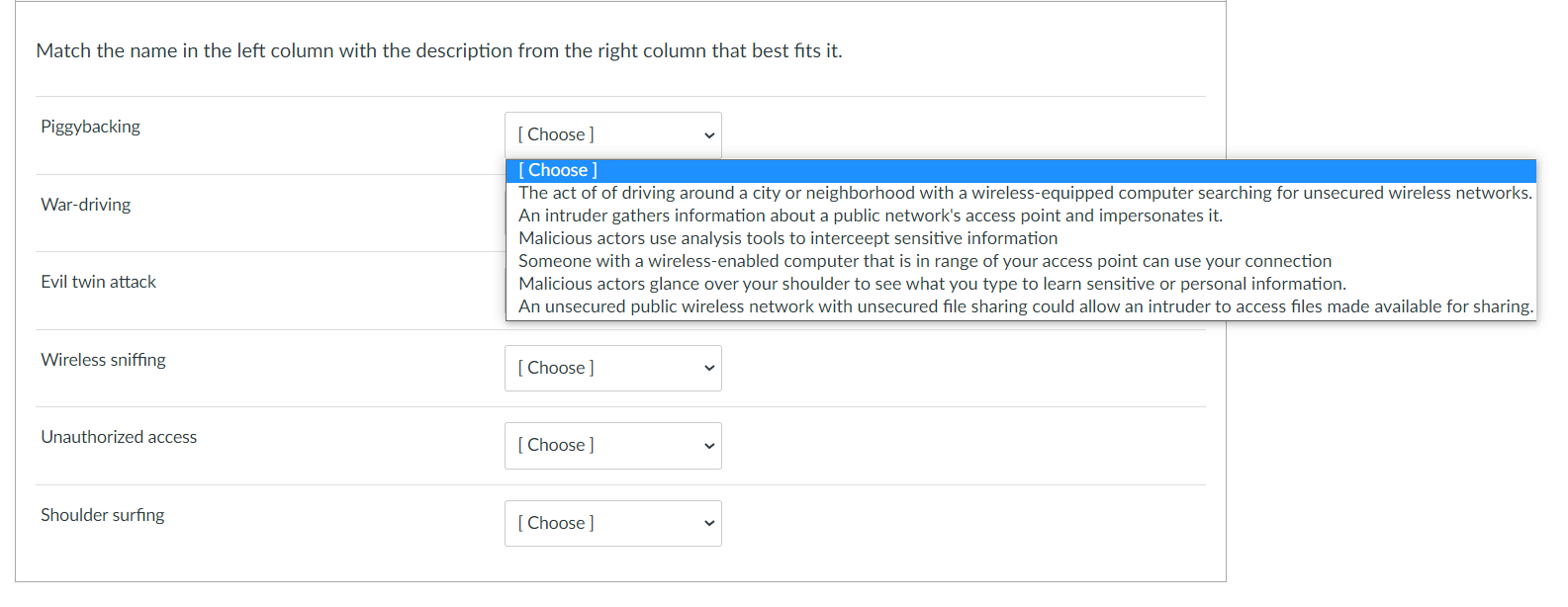 Solved - The base standard or specification for wireless | Chegg.com