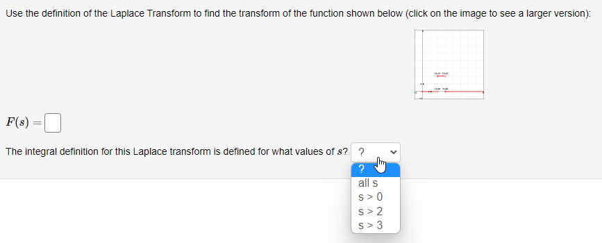 Solved Use the definition of the Laplace Transform to find | Chegg.com