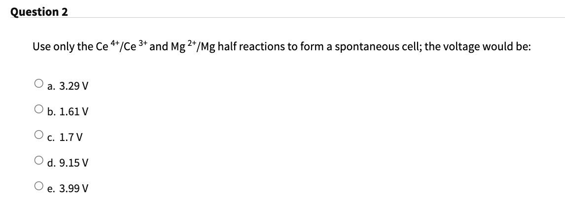 Solved Hi, I have gotten two different answers for this. Can | Chegg.com