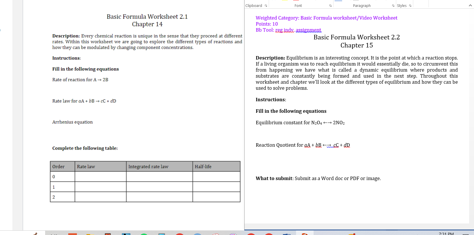 Solved Basic Formula Worksheet 2.1 Weighted Category: Basic | Chegg.com