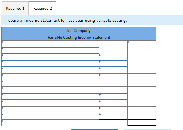 Solved Ida Company produces a handcrafted musical instrument | Chegg.com